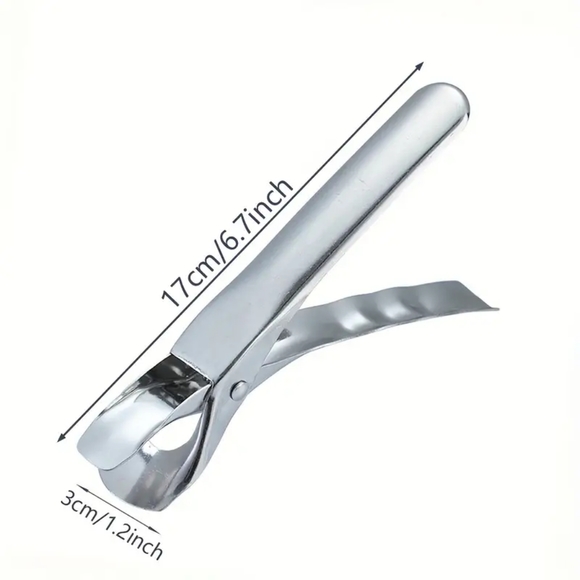 Kitchen | Stainless Steel Hot Plate Gripper Plate Clamp Tongs Kitchen ...